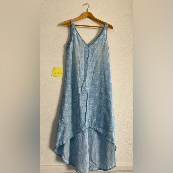 cloth & stone | Dresses | Anthropologie Cloth Stone Baby Blue Tank ...